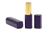 China Rhombus Dark Blue Lipstick Tube Lipstick Tube Design Lipstick Tube Packaging for sale