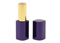 China Rhombus Dark Blue Lipstick Tube Lipstick Tube Design Lipstick Tube Packaging for sale