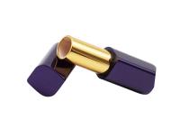 China Rhombus Dark Blue Lipstick Tube Lipstick Tube Design Lipstick Tube Packaging for sale