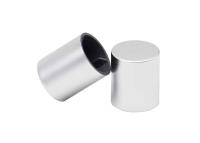 China Fea15 Silver Perfume Bottle Aluminum Cap 11.2g Lid Round for sale