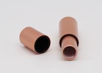 China Gold Color Lipstick Tube Magnetic Empty Aluminum Lipstick Tube 3.5g Wholesale for sale