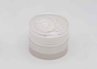 China Screw Cap Luxury Acrylic 50g Cosmetic Cream Jar Plastic Containers Skincare for sale