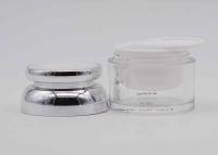 China Luxury Acrylic 50g Cosmetic Cream Jar Containers Customizable 30g for sale
