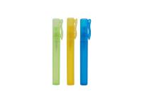 China Peak Green Pen Shape Refillable Plastic Spray Bottles Atomizer Mist Pump for sale