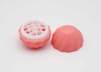 China Stock 7g Pink Lip Balm Tube Egg Shaped Cosmetic Lip Balm Tube Wholesale for sale