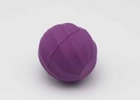 China Dark Purple 7g Mini Cute Lip Balm Tube Small MOQ Cosmetic Container Tube for sale