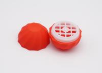 China Empty Egg Shape Glossy Lipstick Container 7g Plastic Round Ball Lip Balm Tube for sale