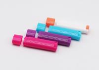 China Various Colors Flaky Oval Lip Balm Tube 4.5g Low Moq Plastic Deodorant Stick Container for sale