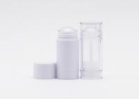 China 30g 50g 70g Round Deodorant Stick Container Plastic Empty Lip Balm Container Packaging for sale