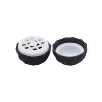 China Black Color 7g Lip Balm Tube Plastic Lip Balm Container Package for sale