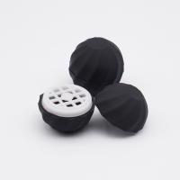 China Black Color 7g Lip Balm Tube Plastic Lip Balm Container Package for sale