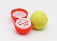 China Egg Shape Lip Balm Container Tube 7g Plastic Empty Cosmetic Tube Package for sale