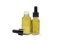 China 10ml 30ml 50ml Clear Light Green Glass Dropper Bottle Cosmetic Essential Oil Bottle Package for sale