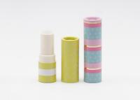 China Paper Lipstick Tube With Plastic Inner Accept Color Custom 3.5g empty lipstick comtianer package for sale