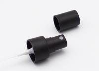 China PP Fine Mist Sprayer Pump With Over Cap Matte Black For Bottles Non Corrosive for sale