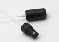 China PP Fine Mist Sprayer Pump With Over Cap Matte Black For Bottles Non Corrosive for sale