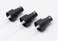 China PP Fine Mist Sprayer Pump With Over Cap Matte Black For Bottles Non Corrosive for sale