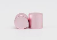 China Aluminum Pink Perfume Bottle Caps For Fea15 Spray Pump Cylinder Cap for sale