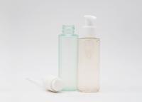 China Light Pink 200ml Plastic Lotion Bottle Cosmetic With 18mm Lotion Pump for sale