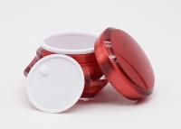 China Red Cosmetics Cream Empty Jar 50g Make Up Cream Jar Shin Care for sale