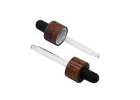 China Pipette Glass Dropper With Different Lenghts Bamboo Dropper Caps For Bottles for sale
