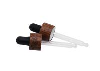 China Pipette Glass Dropper With Different Lenghts Bamboo Dropper Caps For Bottles for sale