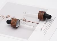 China Pipette Glass Dropper With Different Lenghts Bamboo Dropper Caps For Bottles for sale