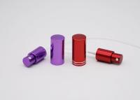 China No Spill Perfume Screw Spray Pump Aluminum Colorful 18mm Hand Sprayer for sale