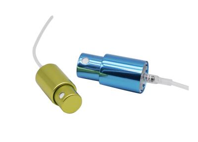 China Colorful Perfume Mist Sprayer Aluminum Screw 18mm Fine Mist Sprayer for sale