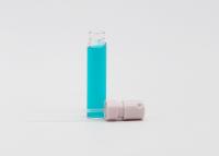 China Mini Refillable Perfume Tester Bottle Atomizer 3ml Glass Bottle With Plastic Snap Sprayer for sale