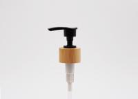China Plastic Bamboo Lotion Pump Black Hand Wash Dispenser Treatment Pump for sale