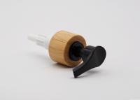 China Plastic Bamboo Lotion Pump Black Hand Wash Dispenser Treatment Pump for sale