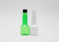 China Plastic Green Color Cosmetic Spray Bottle 100ml Long Neck Size Screw Hot Stamping for sale