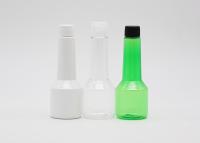 China Plastic Green Color Cosmetic Spray Bottle 100ml Long Neck Size Screw Hot Stamping for sale
