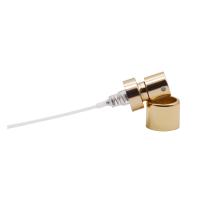 China Crimp Fine Mist Perfume Sprayer Pump With Collar Gold Silver Fea15 for sale