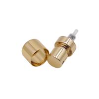 China Aluminum Perfume Mist Sprayer Pump For Bottles Light Gold Spray Head for sale