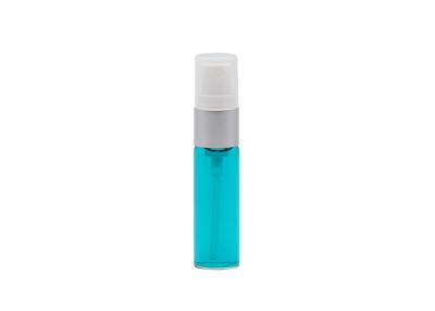 China Glass Bottle With Plastic Screw Mist Sprayer Mini 8ml Perfume Atomizer for sale