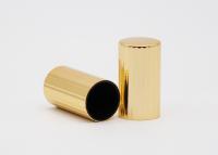 China Light Gold Perfume Cap Aluminum Fea15 Cylinder Bottle Lid High Sealed for sale