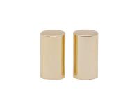 China Light Gold Perfume Cap Aluminum Fea15 Cylinder Bottle Lid High Sealed for sale