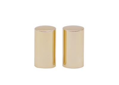 China Light Gold Perfume Cap Aluminum Fea15 Cylinder Bottle Lid High Sealed for sale