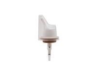 China Long Nasal Mist Sprayer Pump Half Cap For Plastic Bottles for sale