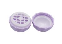 China 7g Plastic Empty Lipstick Tube Twist Open Ball Shaped Container Pipe for sale