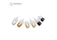 China Crimpless Perfume Mist Sprayer Pump Aluminum For Glass Bottles Fea15 Gold Color for sale