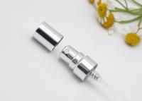 China Aluminum Mist Perfume Spray Pump Screw For Glass Bottles Shiny Silver With Cap for sale