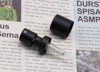 China Aluminum Perfume Spray Pump Crimp With Collar Fea15 Mist Sprayer Black for sale