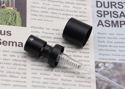 China Aluminum Perfume Spray Pump Crimp With Collar Fea15 Mist Sprayer Black for sale