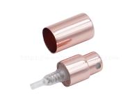 China Fea15mm Cosmetic Perfume Spray Pump Aluminum Crimpless Mist For Glass Bottles for sale