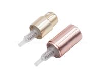China Fea15mm Cosmetic Perfume Spray Pump Aluminum Crimpless Mist For Glass Bottles for sale