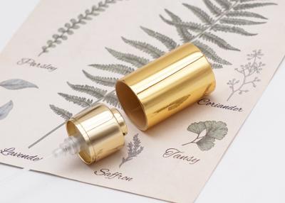 China 22mm Mist Spray Perfume Sprayer Pump Gold Aluminum Cap for sale
