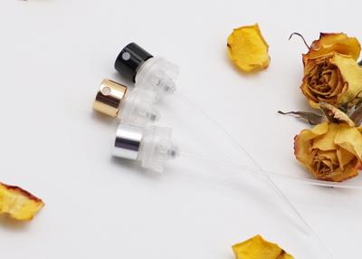China Fea15mm Crimpless Perfume Spray Pump Aluminum Gold Mist For Bottles for sale